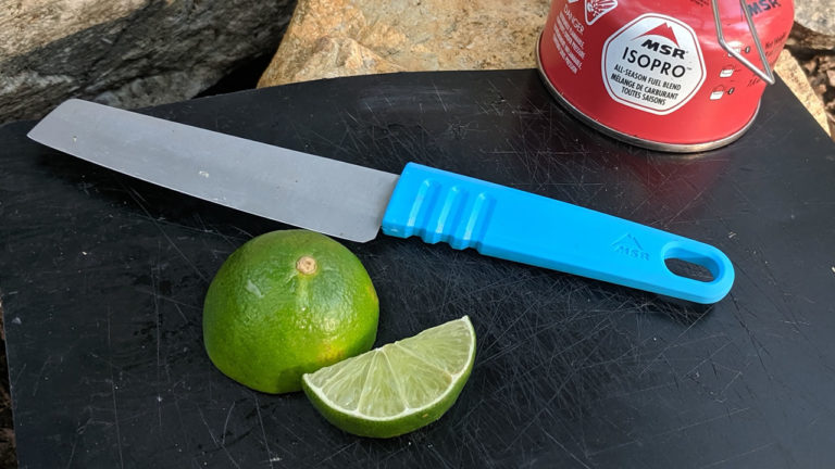 Camp kitchen tools: MSR Alpine Kitchen Knife review - Ian Slack Blog