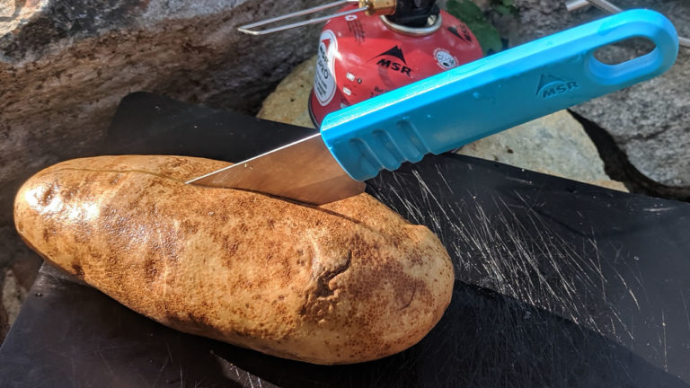 Camp kitchen tools: MSR Alpine Kitchen Knife review - Ian Slack Blog